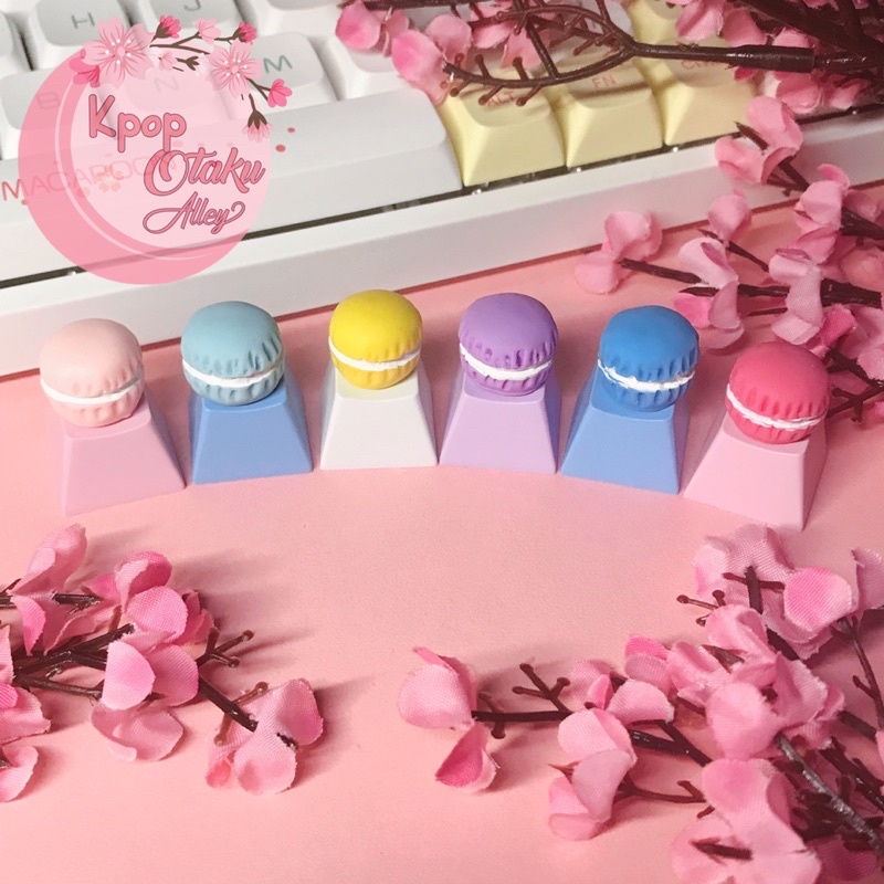 Macaroon Collection Artisan Keycaps | Kpop Otaku Alley Keycaps | Shopee ...