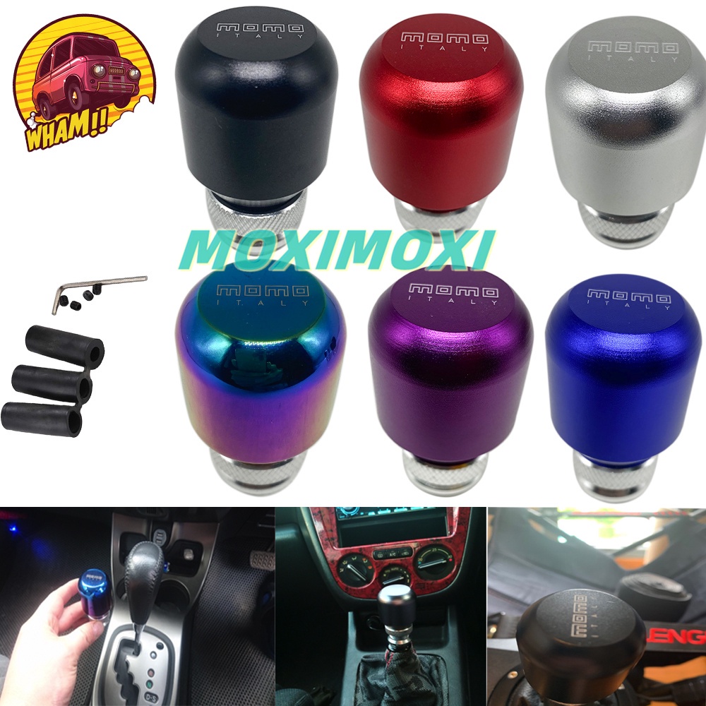 MOMO Car Racing JDM Aluminum Shift Knob Universal Adjustable Gear ...