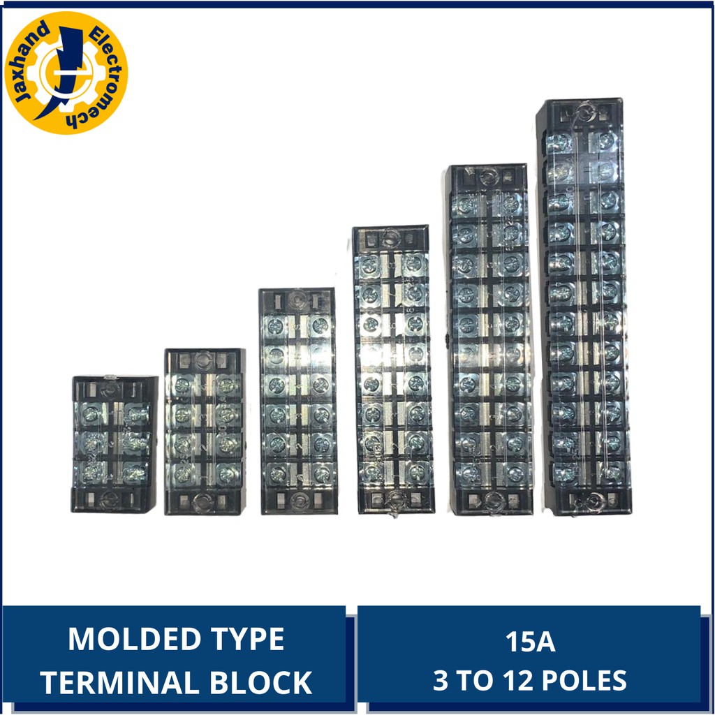 Molded Type Terminal Block 15A | Shopee Philippines