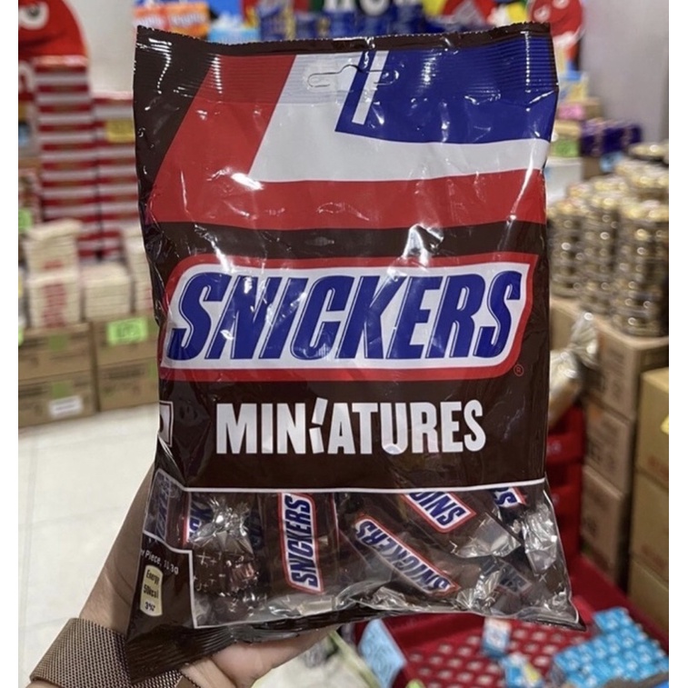 Snickers/Mars/Twix Miniatures 150g (15 pcs inside) | Shopee Philippines