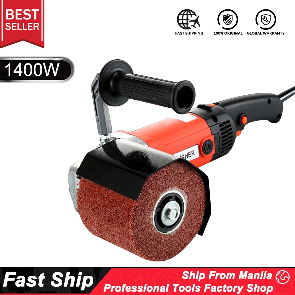 1400W Burnishing Polishing Machine Car Polisher Sander Grinder Metal ...