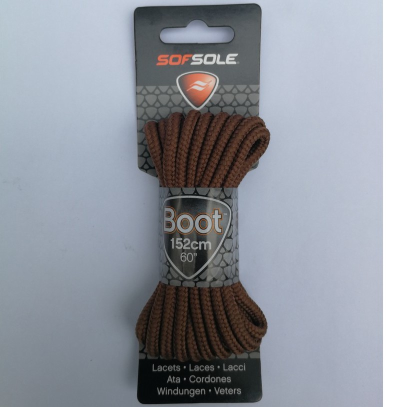 Sof Sole Round Boot Laces Waxed 152cm / 60 inches | Shopee Philippines