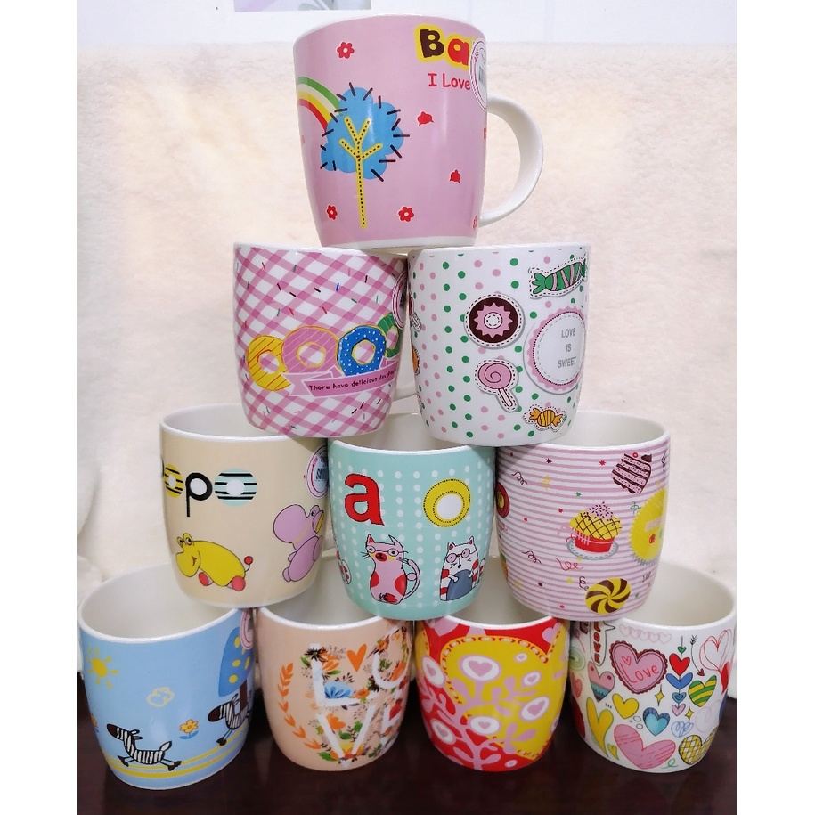 Home Goods Coffee Mug Assorted Design Personal Use or Gift Mugs K12B ...