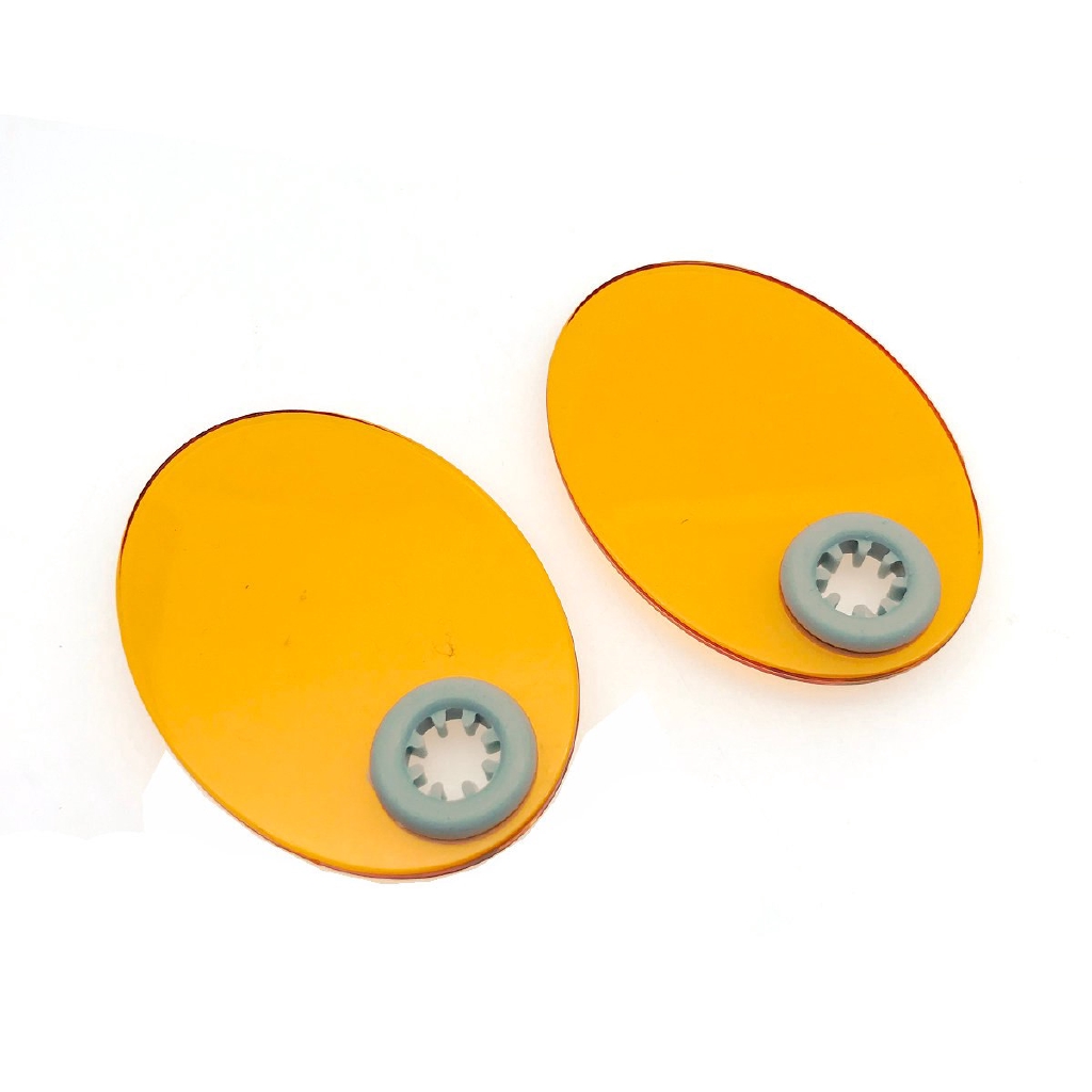 2pcs Dental Curing Lamp Replacement Shield Plate Shade Board Light Hood ...