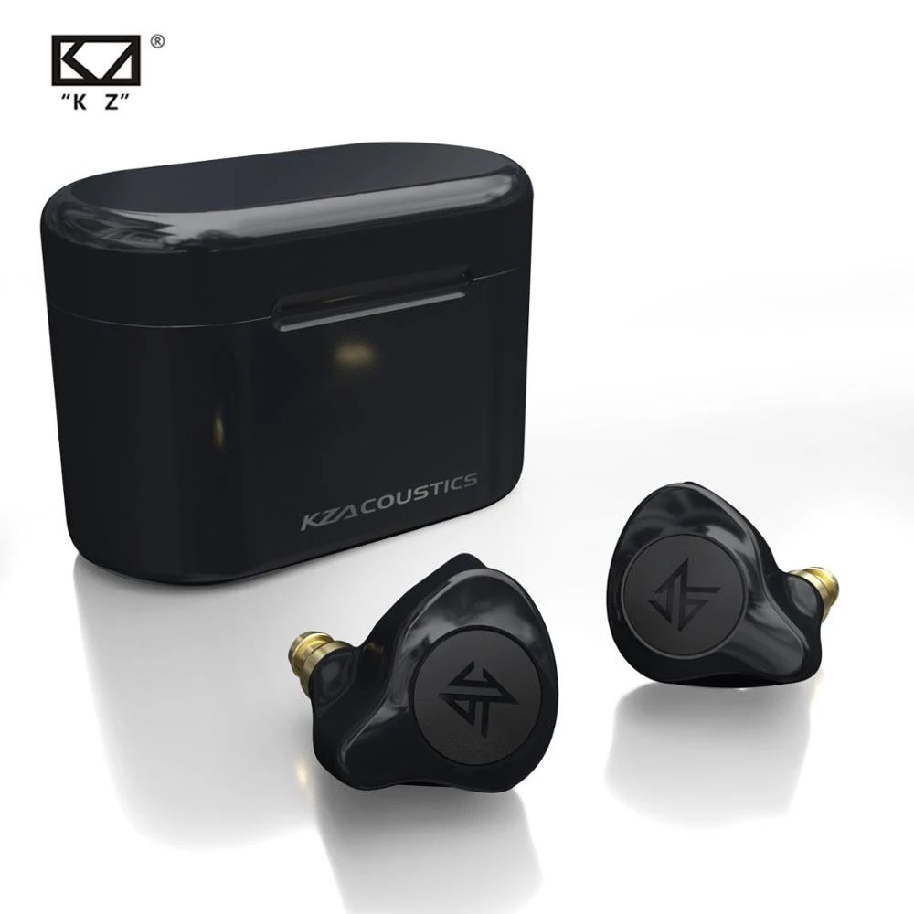 KZ S2 True Wireless TWS Earphones Bluetooth v5.0 Hybrid 1DD+1BA Game ...