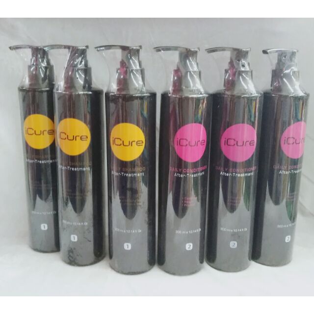 ICURE DAILY SHAMPOO AND CONDITIONER 300ml | Shopee Philippines