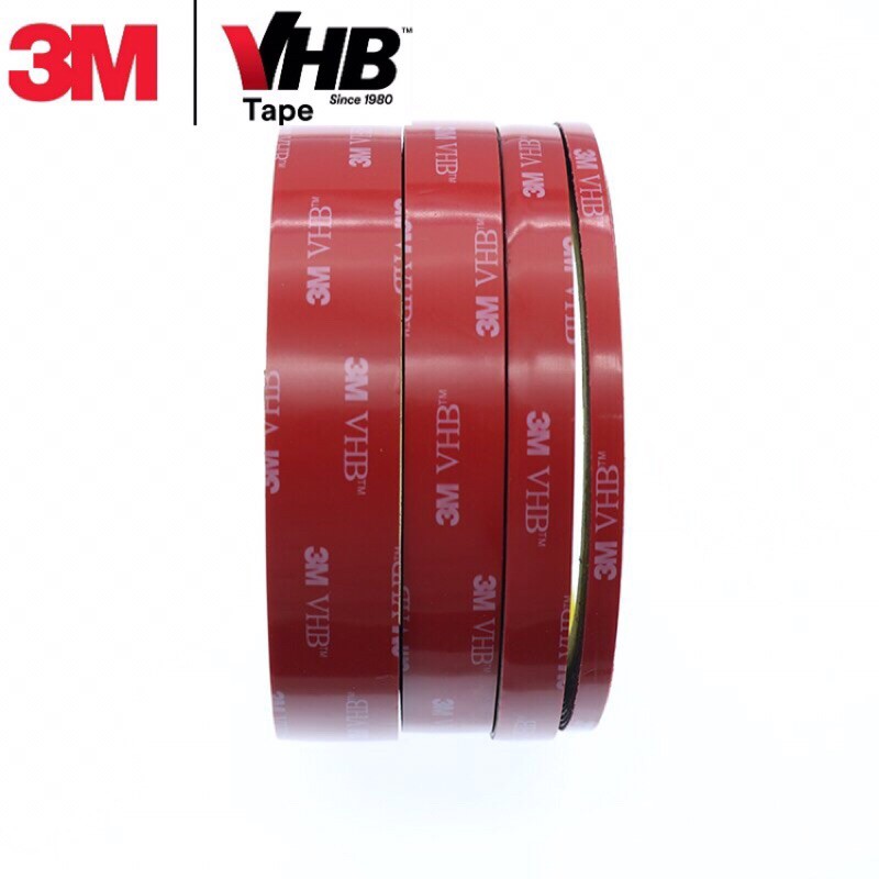 3M Super Strong VHB Double Sided Adhesive Tape Rubber Foam Waterproof Heavy Duty Trending ...