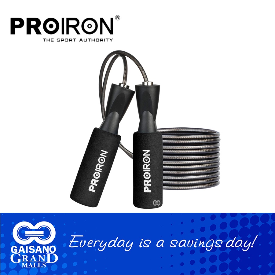 PROIRON Jump Rope, Foam Handle Jump Rope, Jumping rope for workout in ...