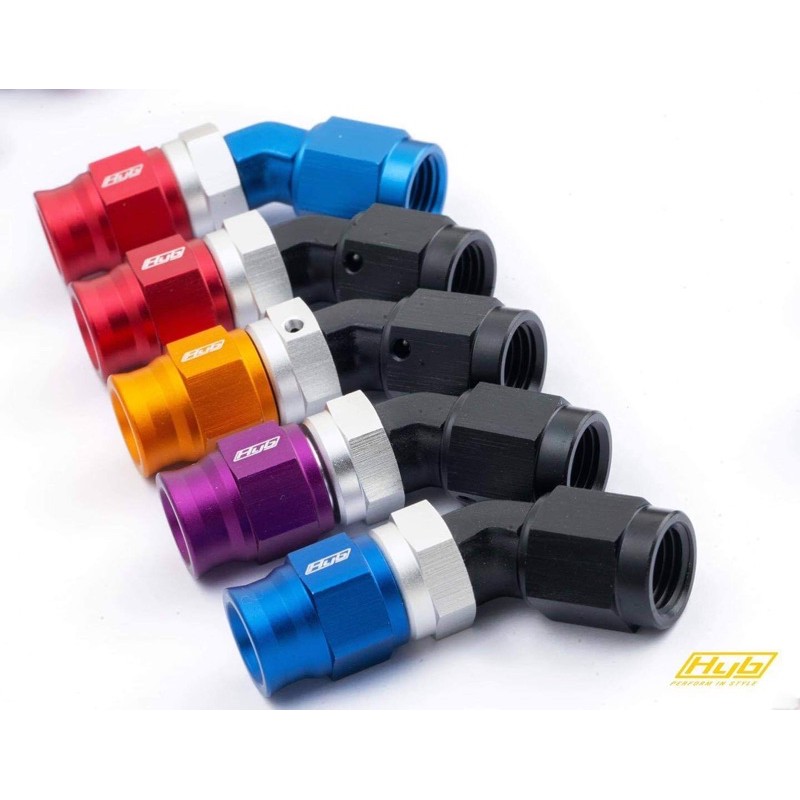 An3 Brake Fitting Straight Bent 45 & 90 (New Colour) | Shopee Philippines