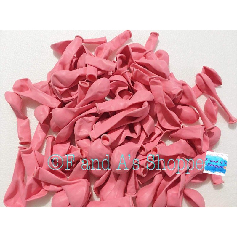 Baby Pink small balloons 5"inches | Baby Pink pastel balloons 25pcs ...