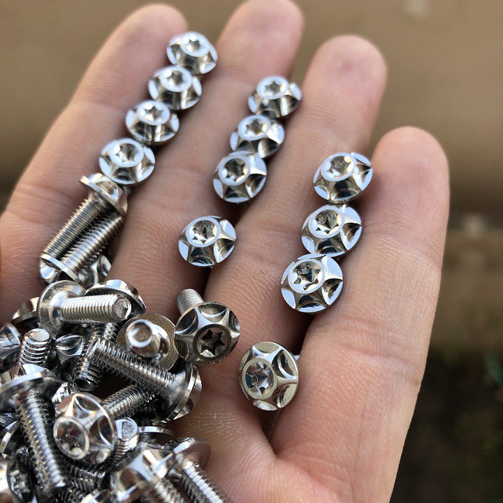 XTRA Stainless steel oil cap screw 4li15 (m4x15) [star model ...