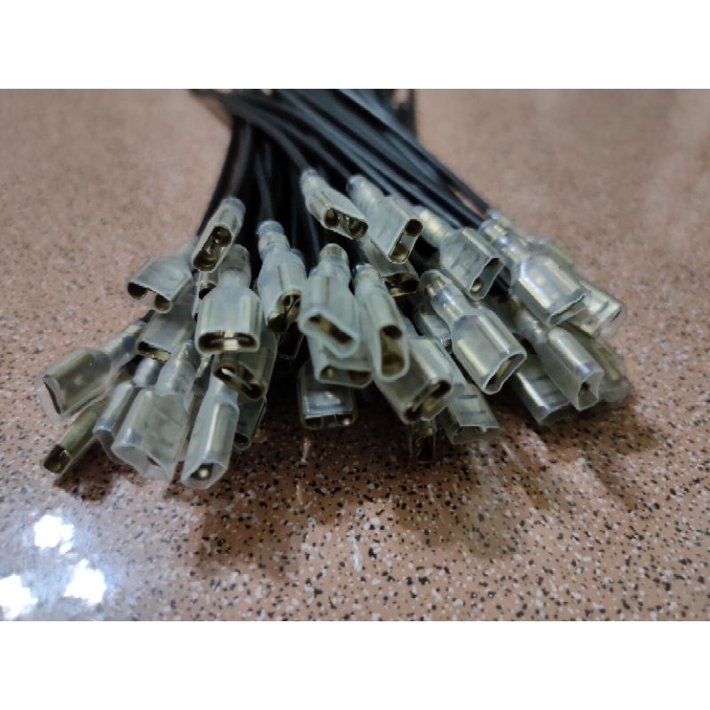 HORN SOCKET WIRE - UNIVERSAL ( BLACK ) - SOLD PER PIECE ( 1 PC ...