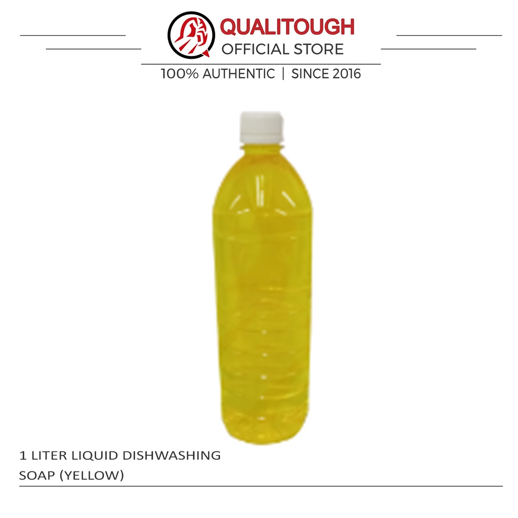 1 Liter Liquid dishwashing soap - green / yellow / odorless/colorless ...