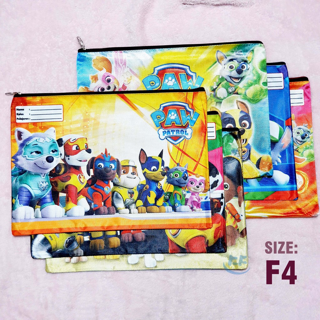 F4 Cloth Document Folder- Paw Patrol | Shopee Philippines