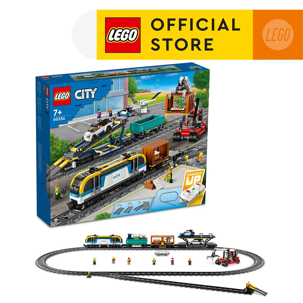 LEGO® City 60336 Freight Train, Age 7+, Building Blocks, 2022 (1153pcs ...