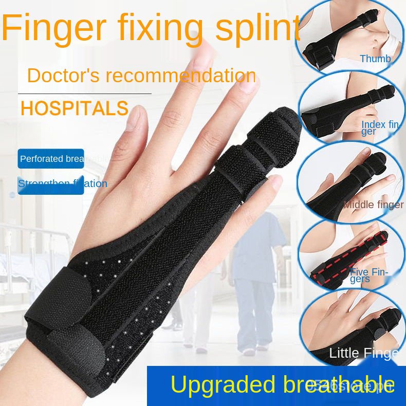 Trigger finger splint straightener orthosis bracket finger fracture and ...