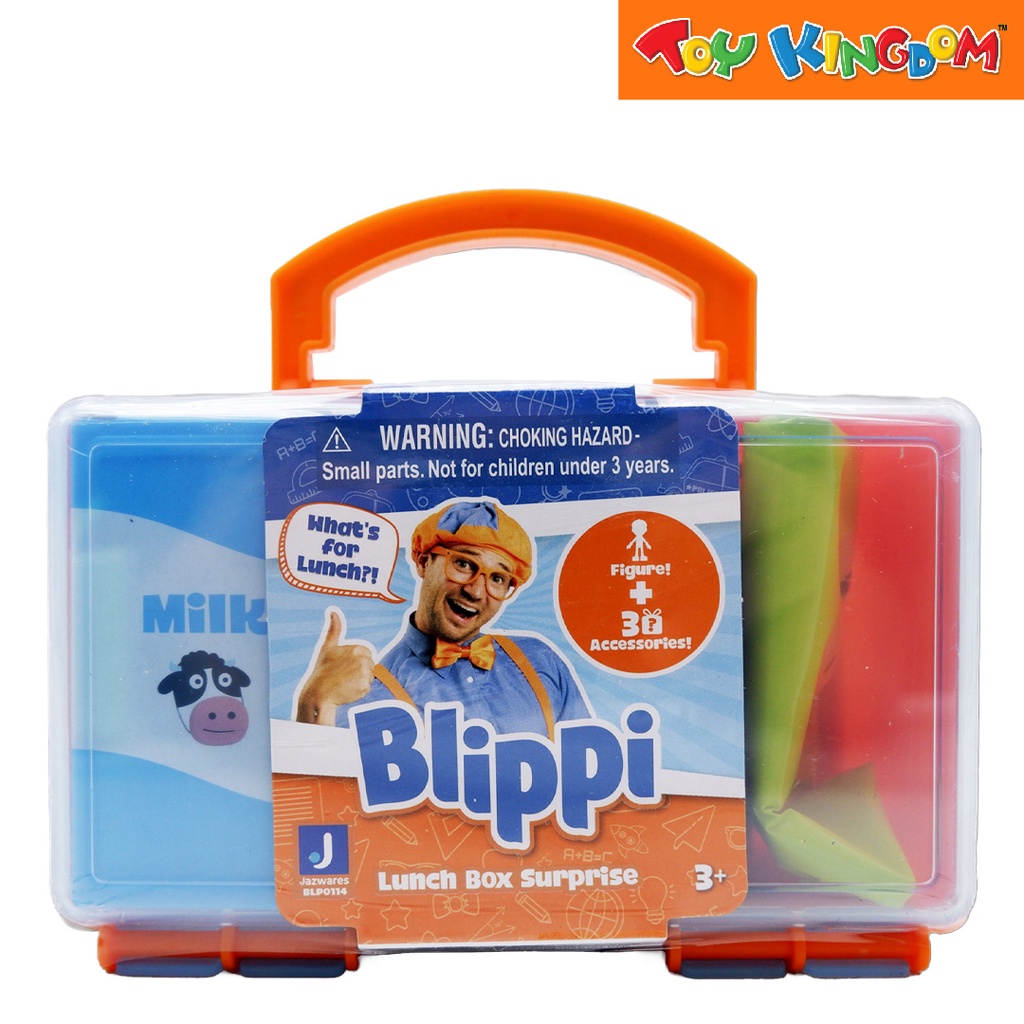 Blippi Surprise Deluxe Orange Blind Figure Lunch Box | Shopee Philippines