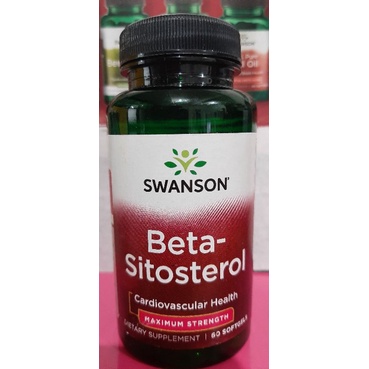 Beta Sitosterol 160mg 60 Softgels EXPIRY: Dec. 2025 Swanson | Shopee ...
