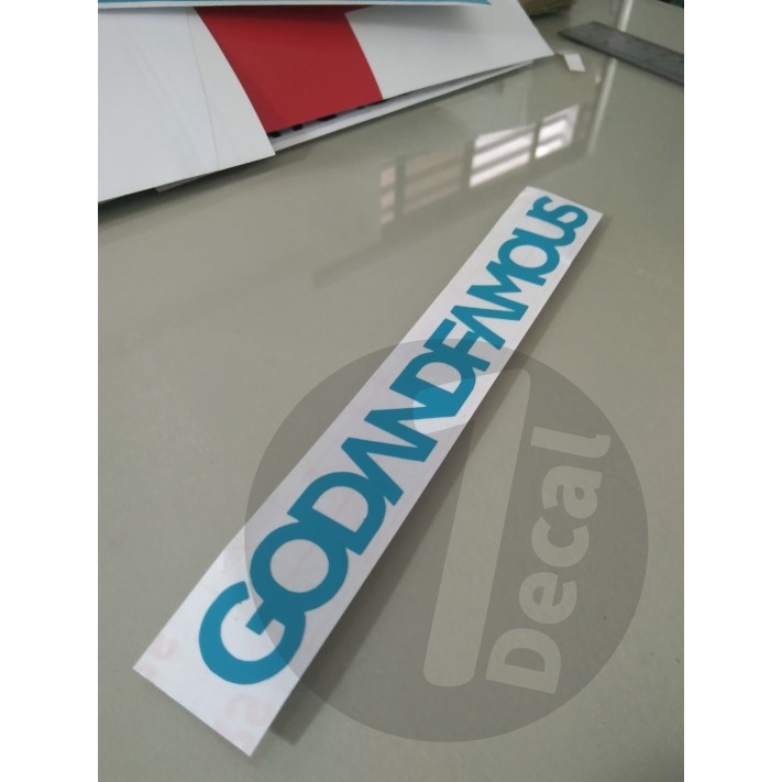 GODNDFAMOUS-Sticker decals | Shopee Philippines