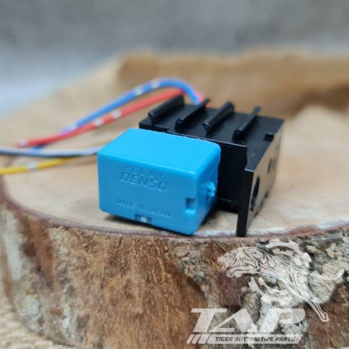 Relay DENSO 12V Foot 4 - MINI Blue RELAY + SOCKET RELAY Popular ...