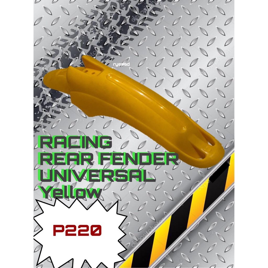 Racing Rear Fender Universal | Shopee Philippines