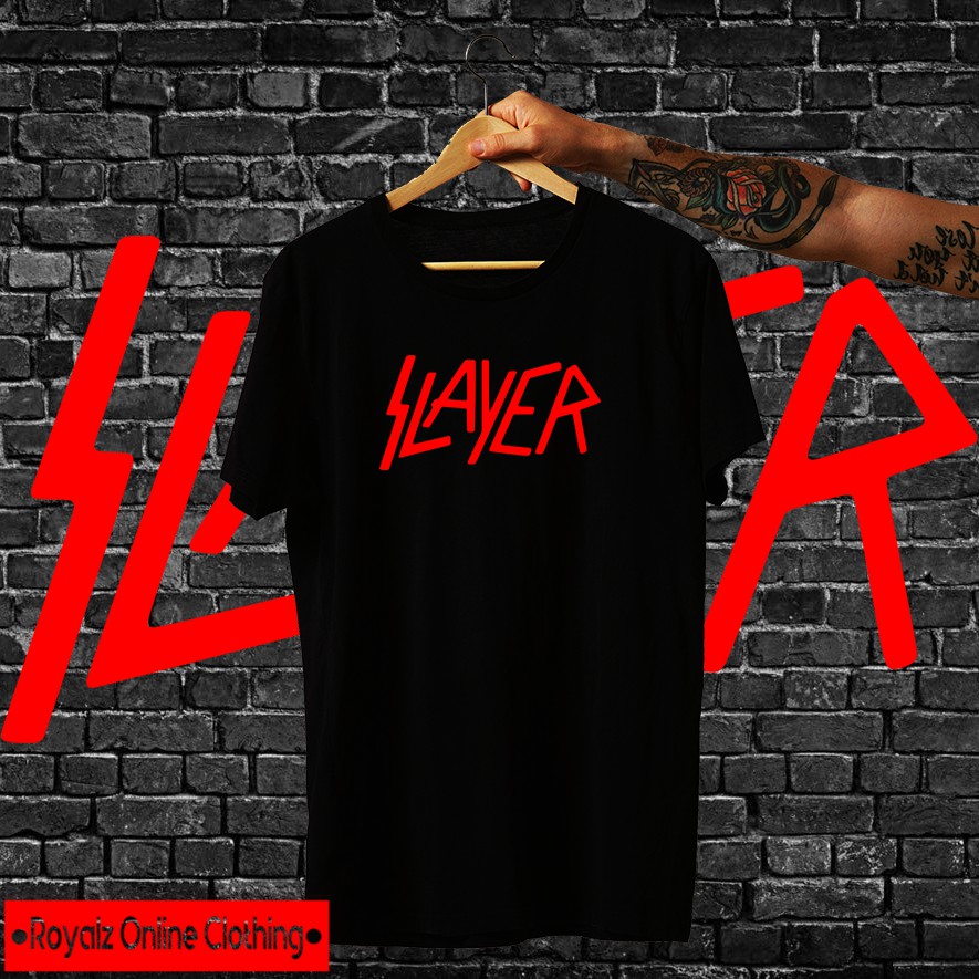 Slayer Rakista Shirt Front Print (Unisex For Men And Women) | Shopee ...