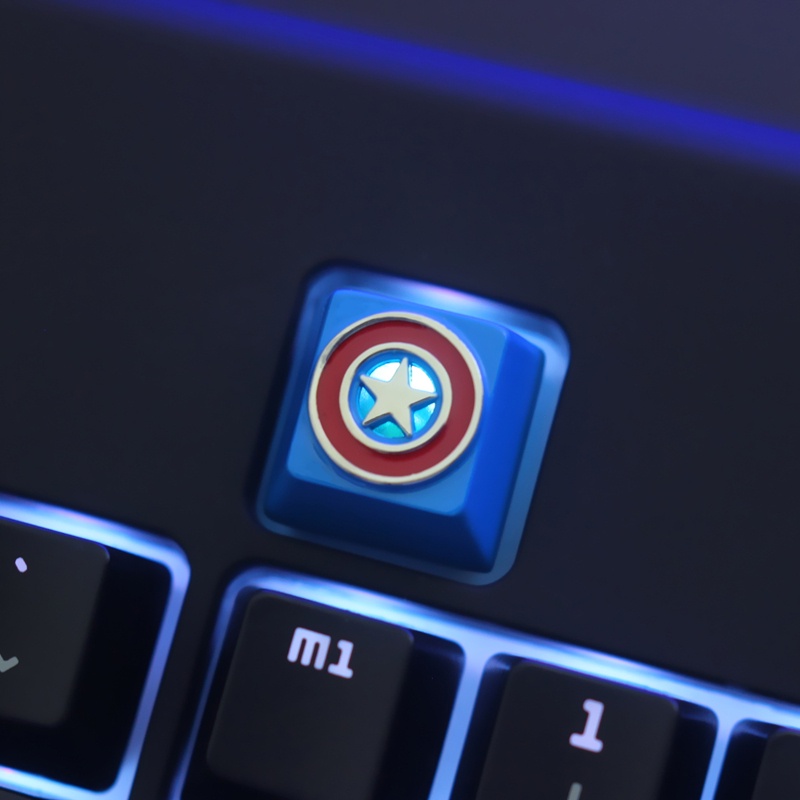 Marvel Movie Merchandise Avengers Captain America Mechanical Keyboard ...