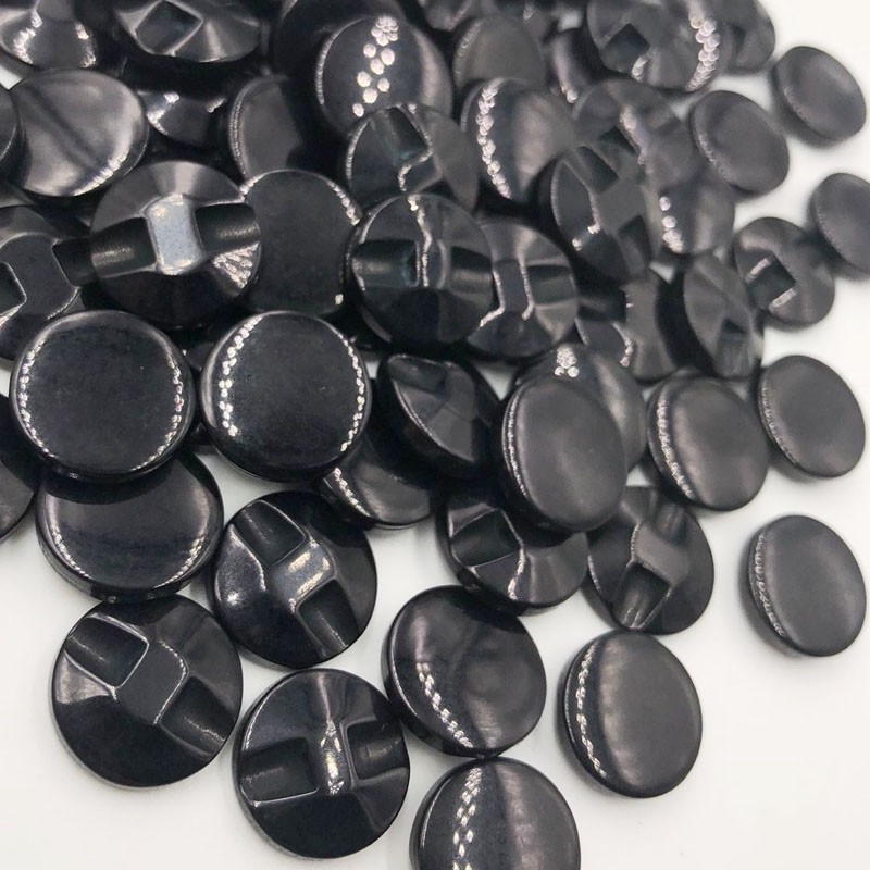 50pcs 12mm Black Resin Buttons Apparel Sewing PT168 | Shopee Philippines