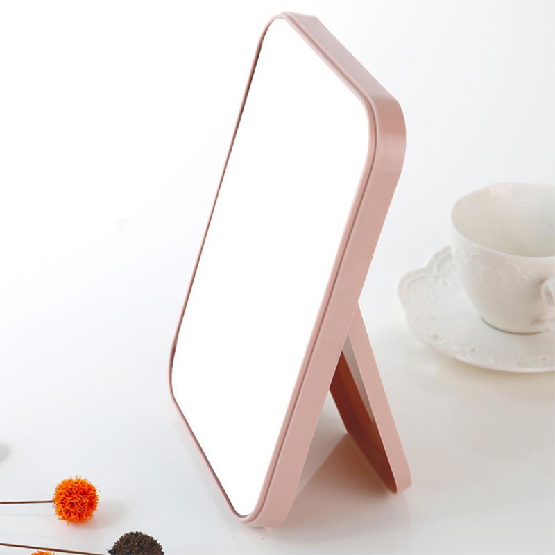 Face Makeup Mirror Desktop Vanity Mirror Large Folding Portable Square ...