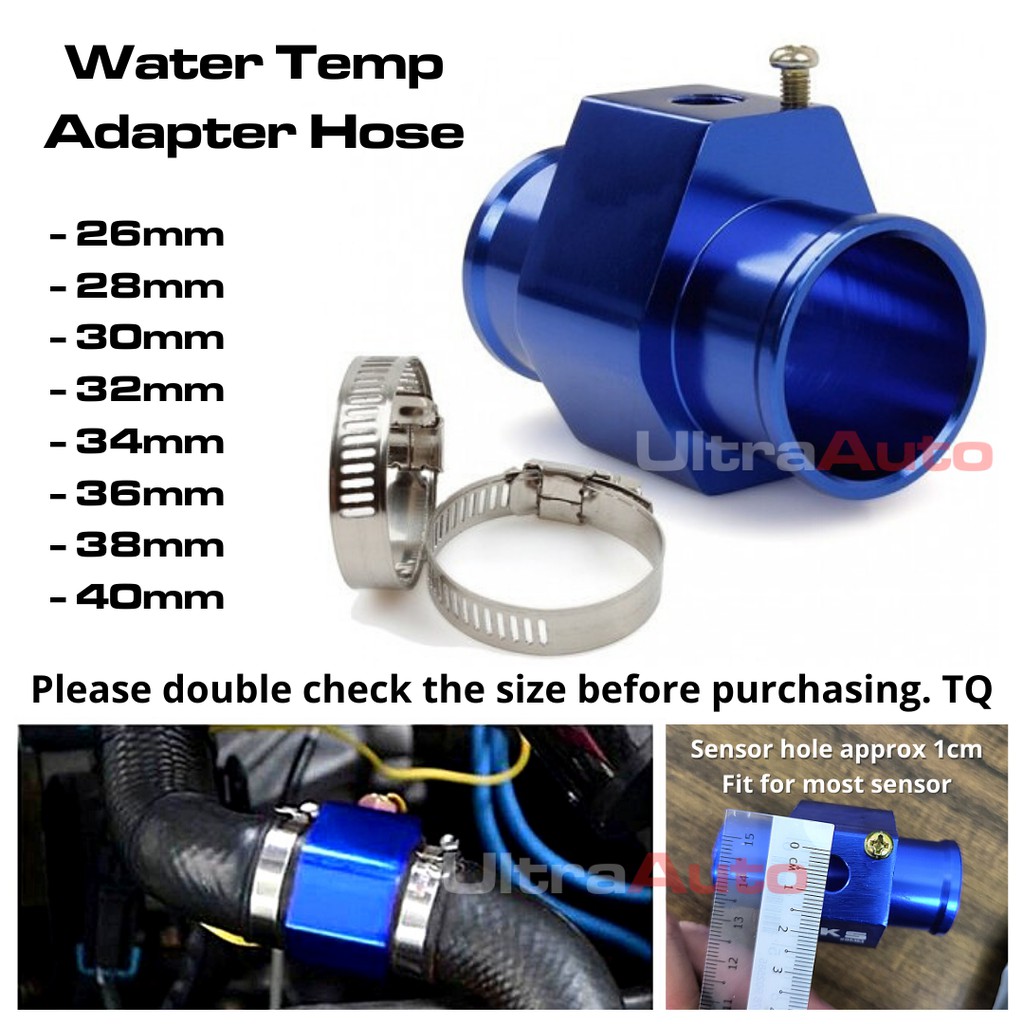 DEFI GREDDY METER Water Temperature Pipe Temp Sensor Gauge Radiator ...