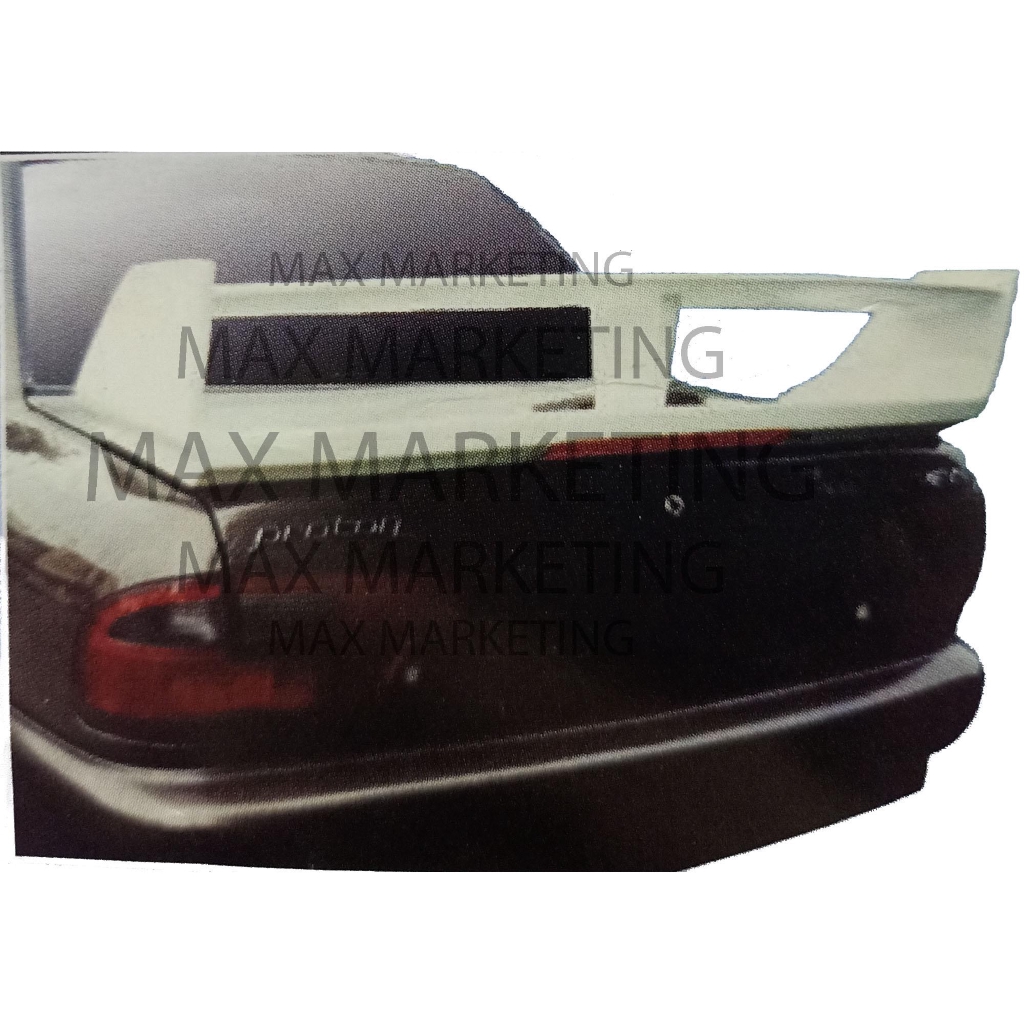 M053 PROTON WIRA SALOON SPOILER WITH LED (E3) (FIBER) | Shopee Philippines