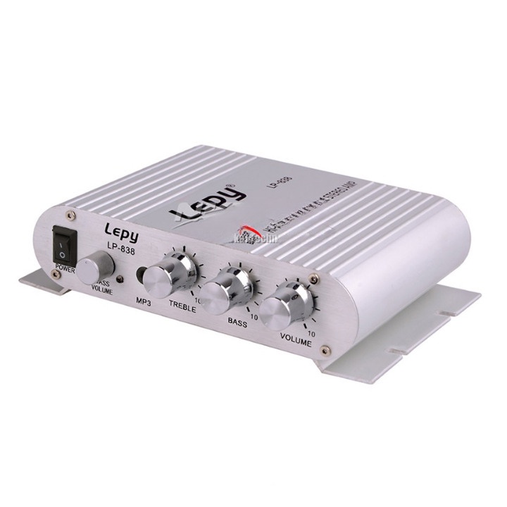 Amplifier Booster / Treble Bass Stereo Amplifier / Stereo Sound ...