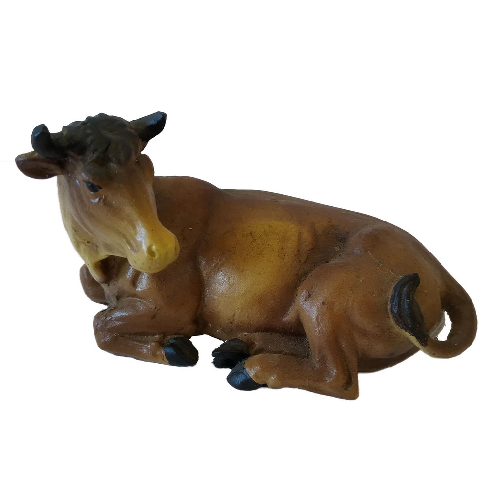 Cow Christmas Nativity Village / Belen (Made of Resin) | Shopee Philippines
