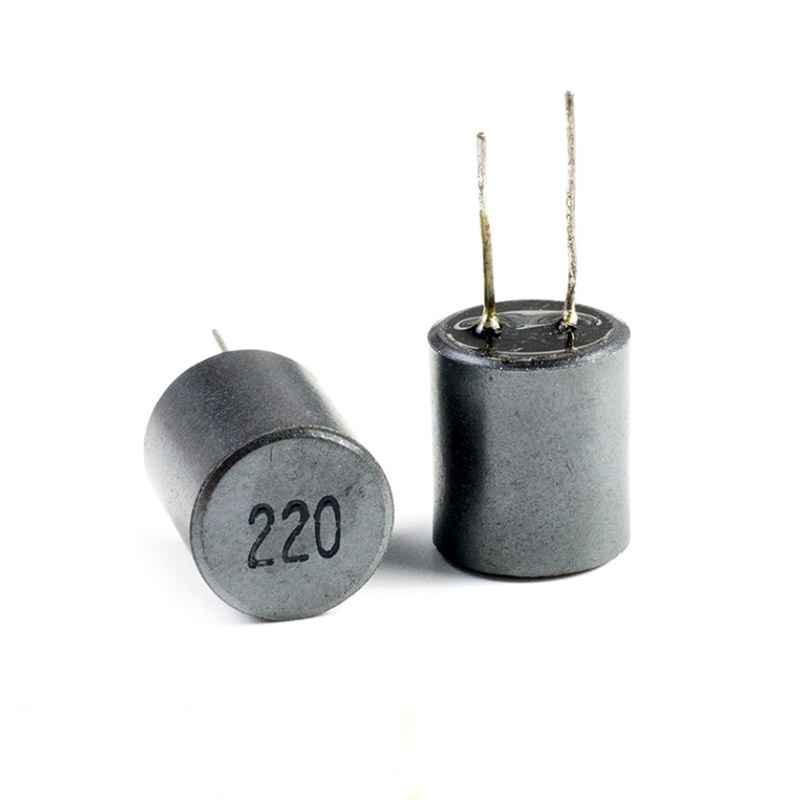 Ready stock* 22UH 12x15mm Magnetic shielding Radial Ferrite Choke ...