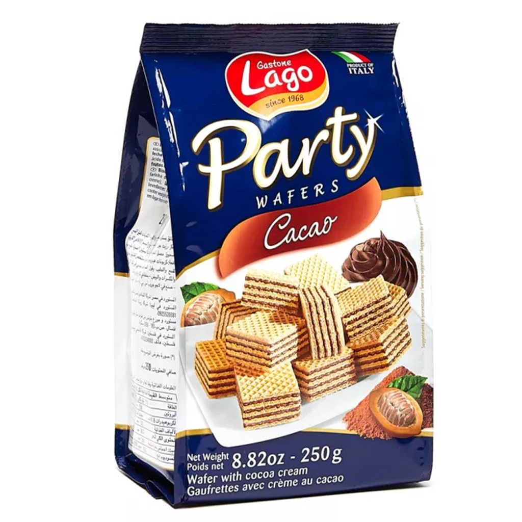 Gastone Lago Cacao Party Wafers 250g | Shopee Philippines