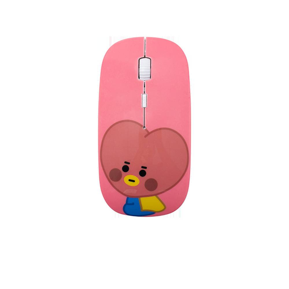 BT21 Wireless Bluetooth Mouse Cute BTS Mute Mouse for Laptop | Shopee ...
