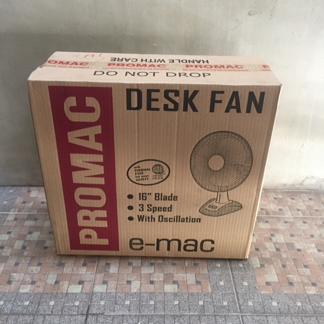 Promac E-MAC Desk Fan | Shopee Philippines