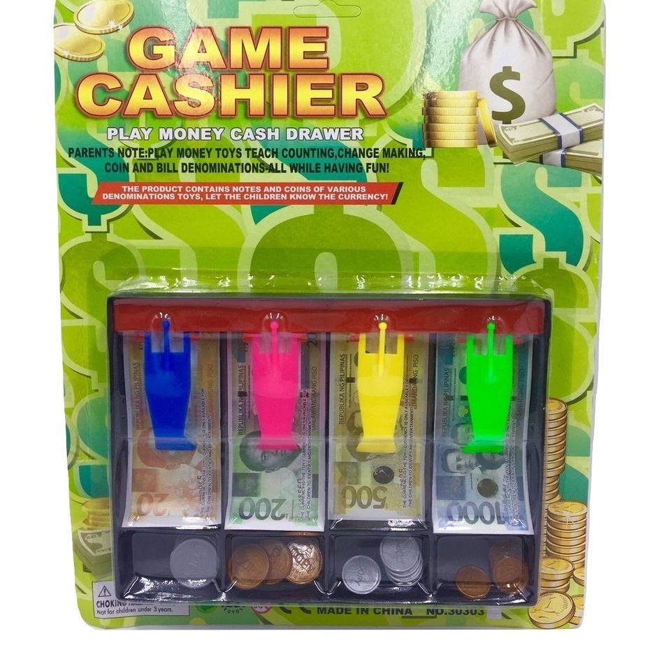 Toyhouse Game Cashier Register play money toys Educational Toys ...