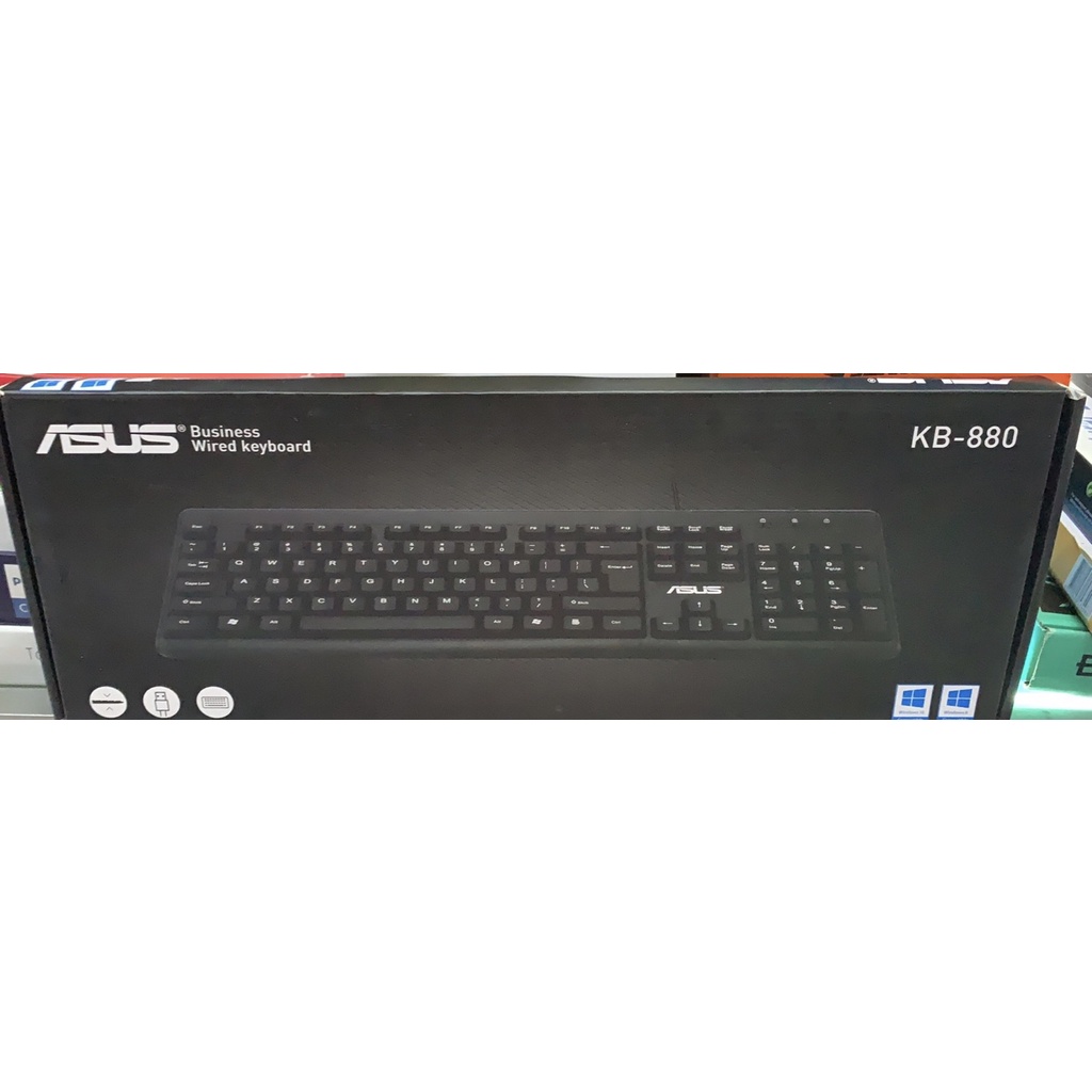 ASUS KB-880 WIRED KEYBOARD | Shopee Philippines