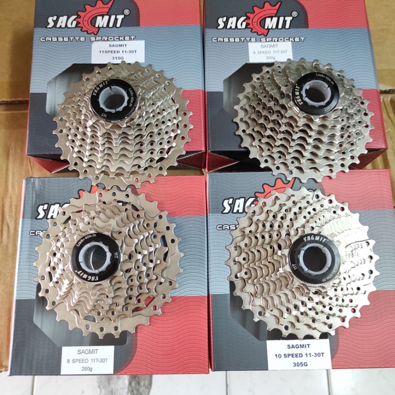 Sagmit Road Bike Sprocket/Cogs Cassette type 8,9,10,11 speed | Shopee ...