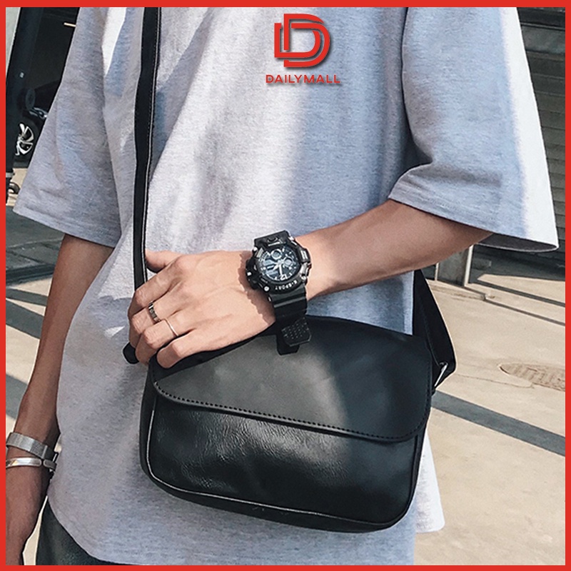 Sling Bag for Men Small Square Bag Shoulder Bags Luxury Men's Bag ...