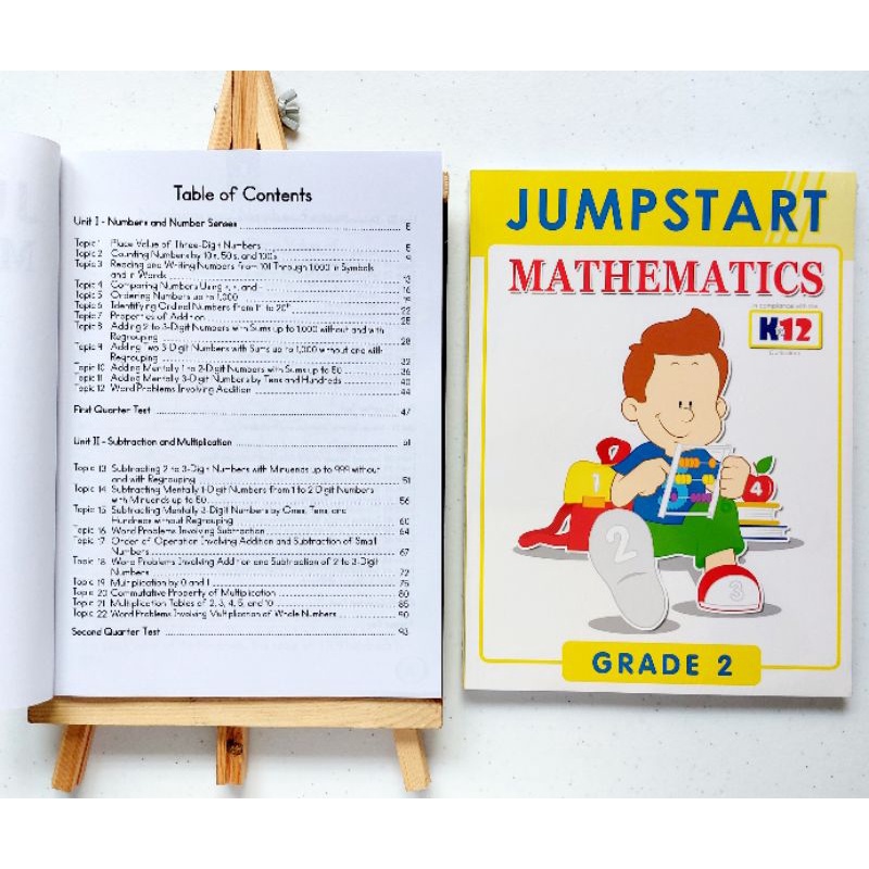 Jumpstart Math Workbooks For Grades 1 to 3 - Adopted for Dep Ed k12 ...