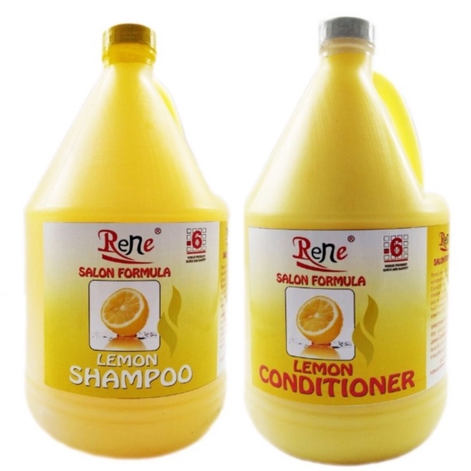 RENE Lemon Shampoo or Conditioner Salon formula (1 gallon) | Shopee ...