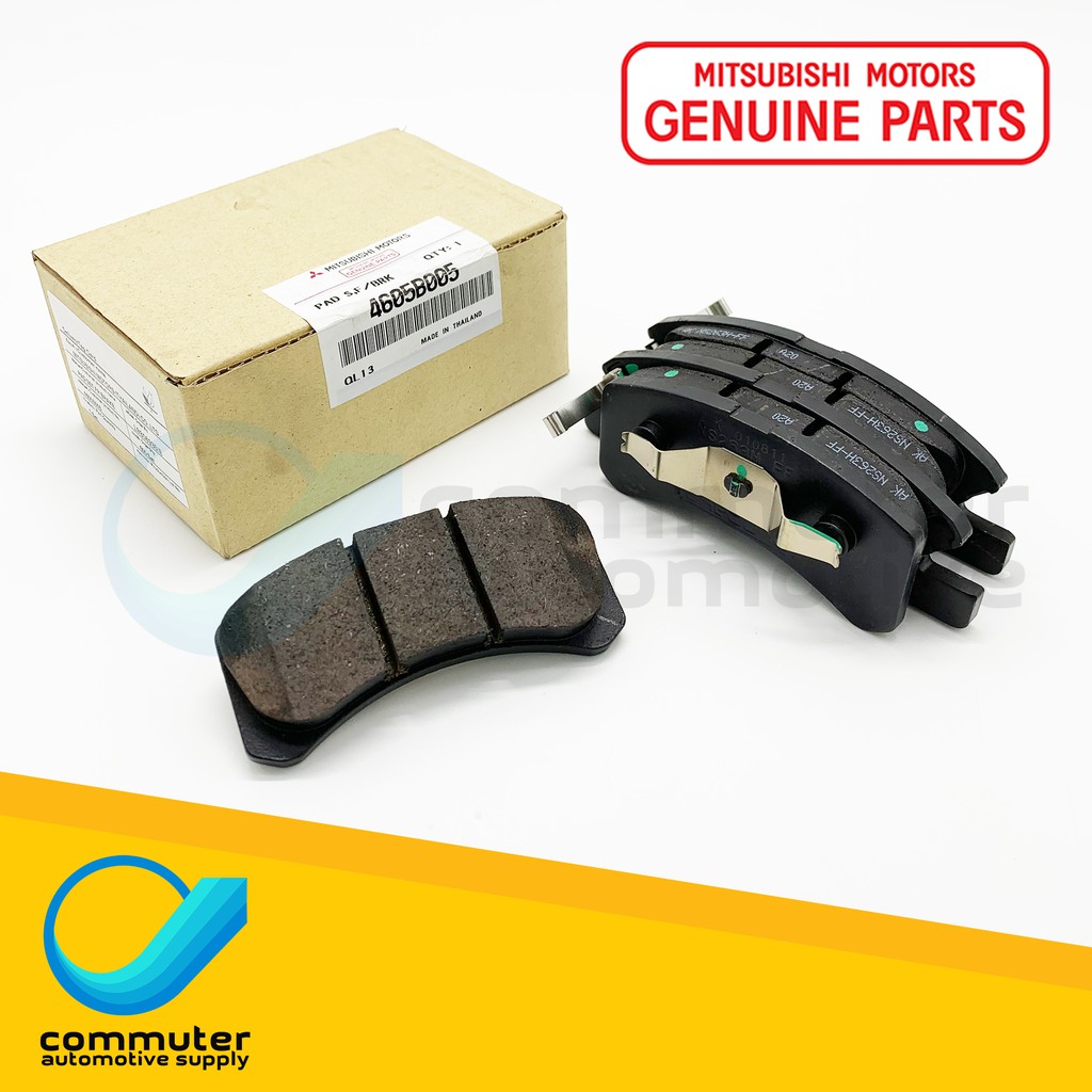 Mitsubishi Mirage Front Brake Pads - Genuine Mitsubishi Auto Parts ...