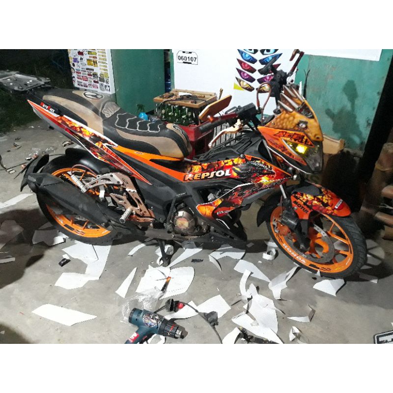 RS150 Sticker Decals Laminated | Shopee Philippines