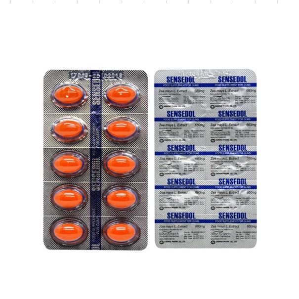 SENSEDOL Zea mays L. Extract 1 Softgel Capsule [sold per capsule ...