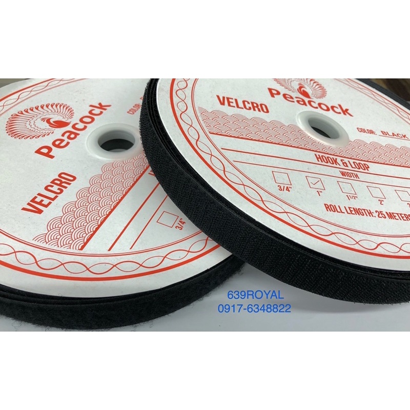Velcro / Magic Tape 1” (Black/White) | Shopee Philippines