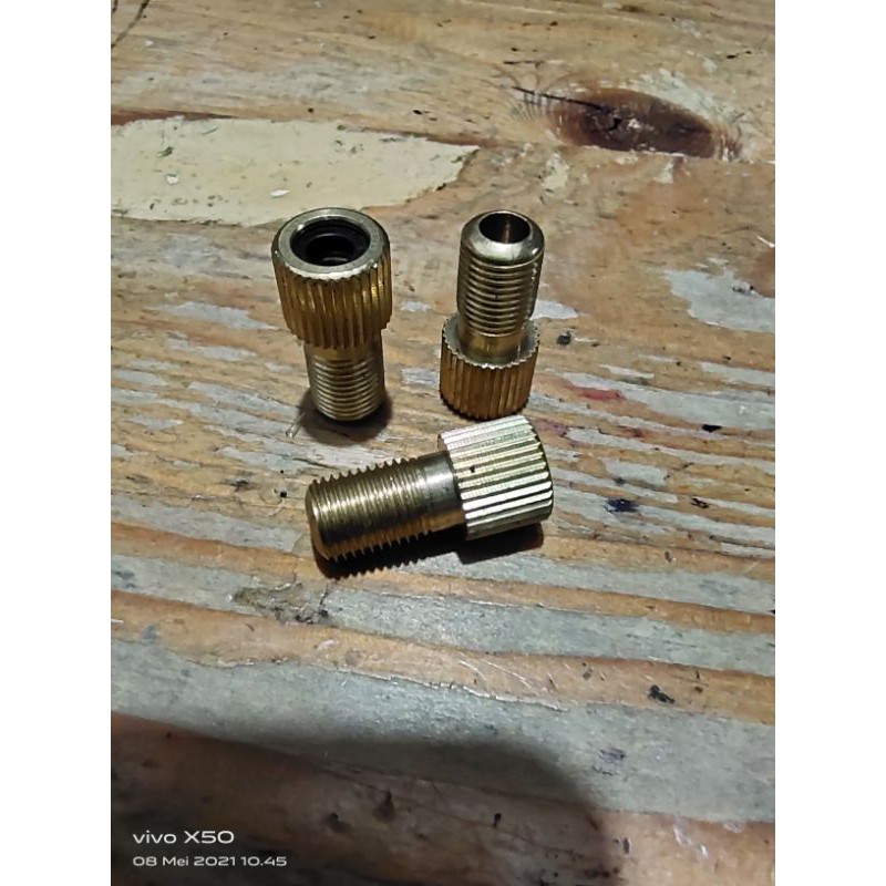 Presta valve pump adapter made of brass | Shopee Philippines