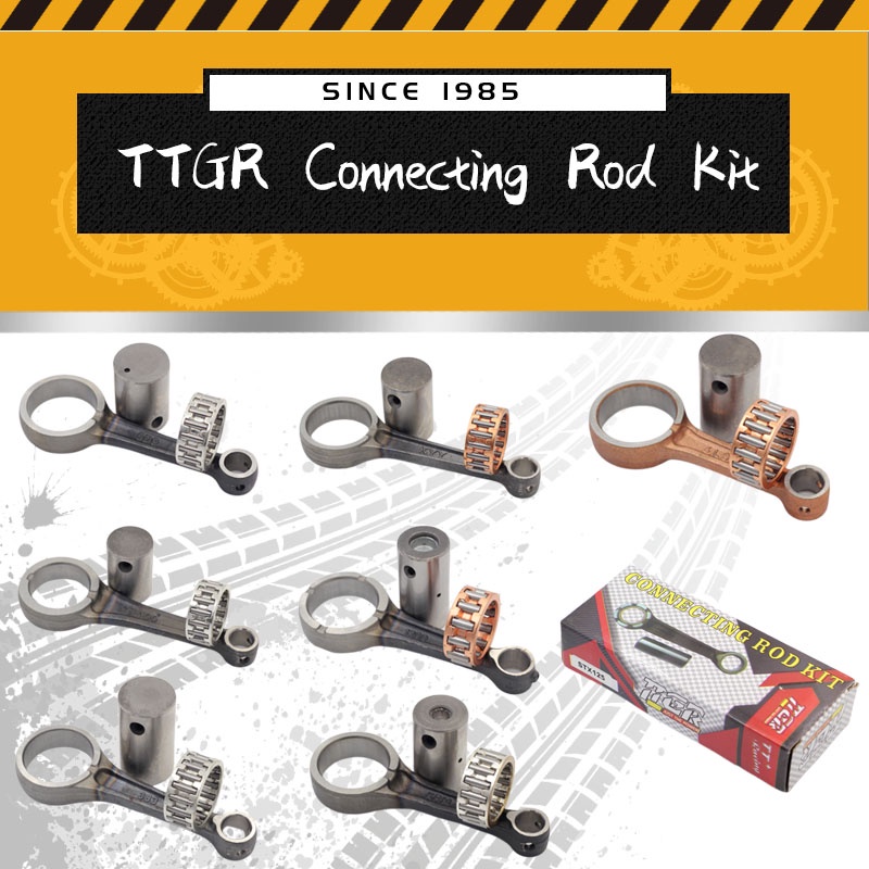 TTGR Connecting Rod Kit C120 / Lifan125 Smash Barako 175 CG-125 Vega CT ...