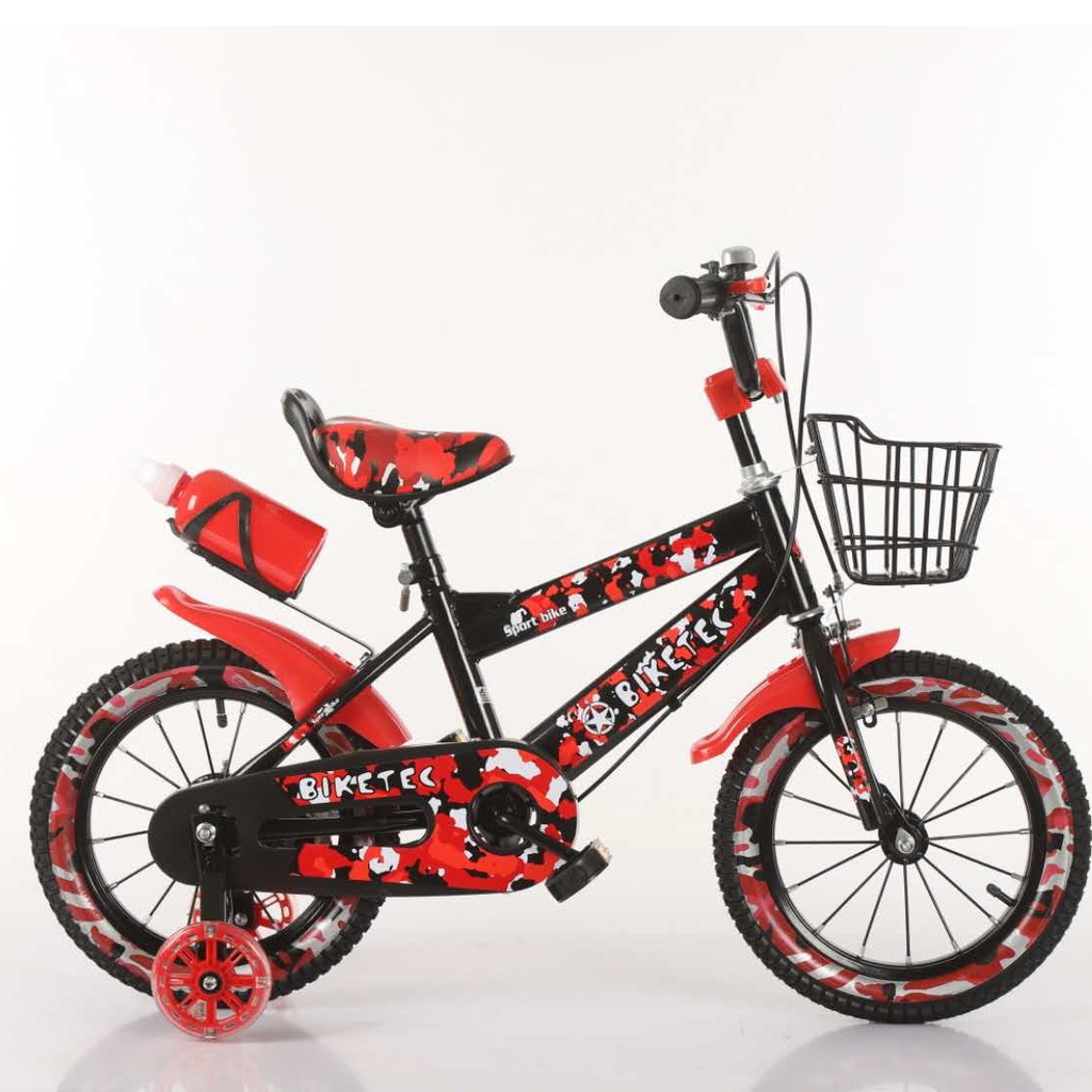 biketec kids boy bike (BT-088) size 16" | Shopee Philippines